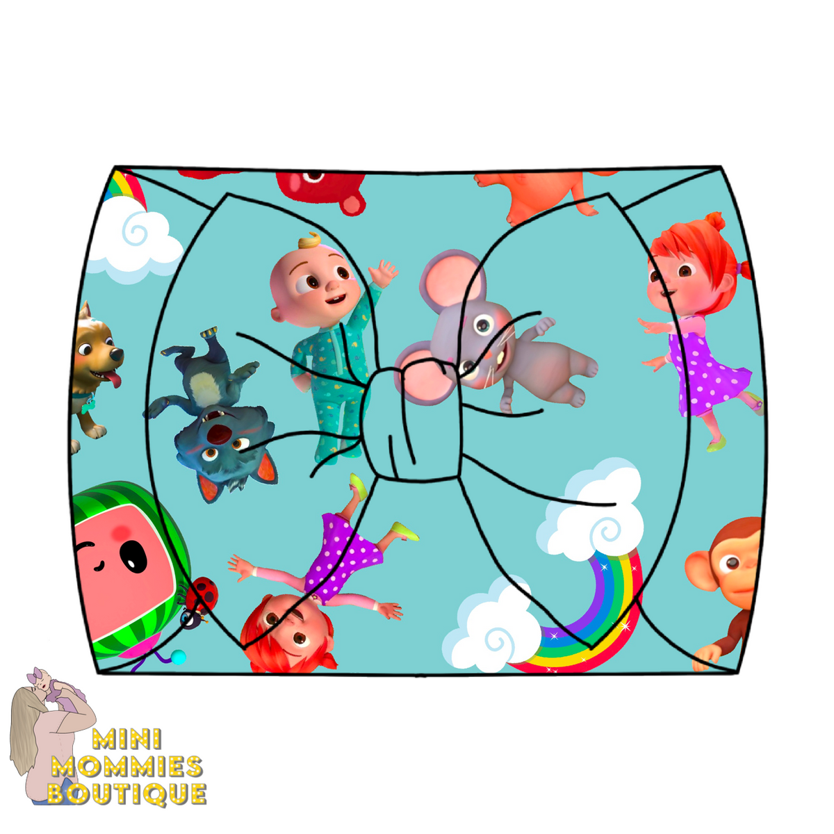 Cocomelon (blue) – Mini Mommies Boutique